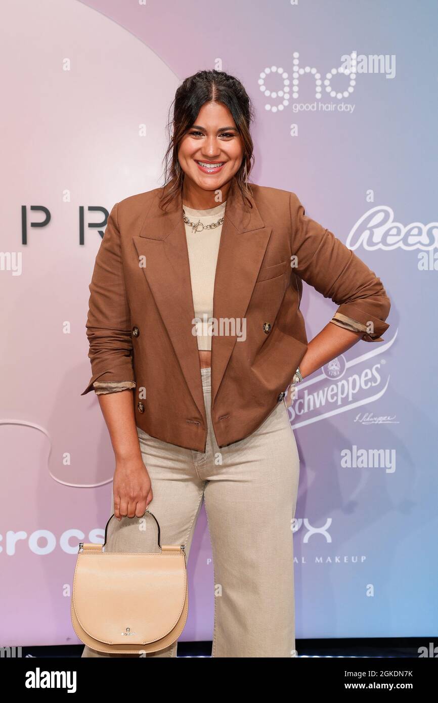 Berlin, Germany. 14th Sep, 2021. Stephanie Brungs comes to the Esprit ...