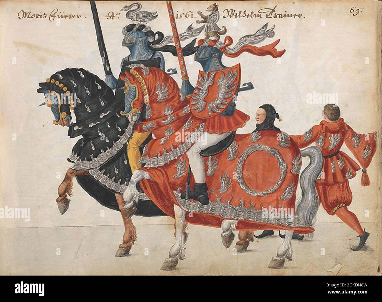 Medieval Paintings Of Knights