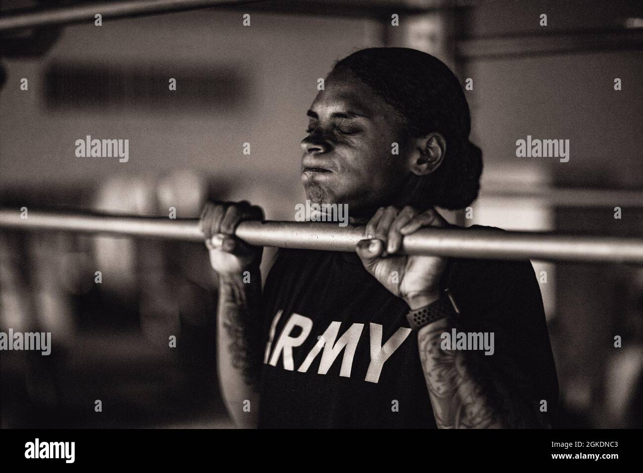 Spc. Christicia Dawkins from Charlie Company, 325th Brigade Support ...