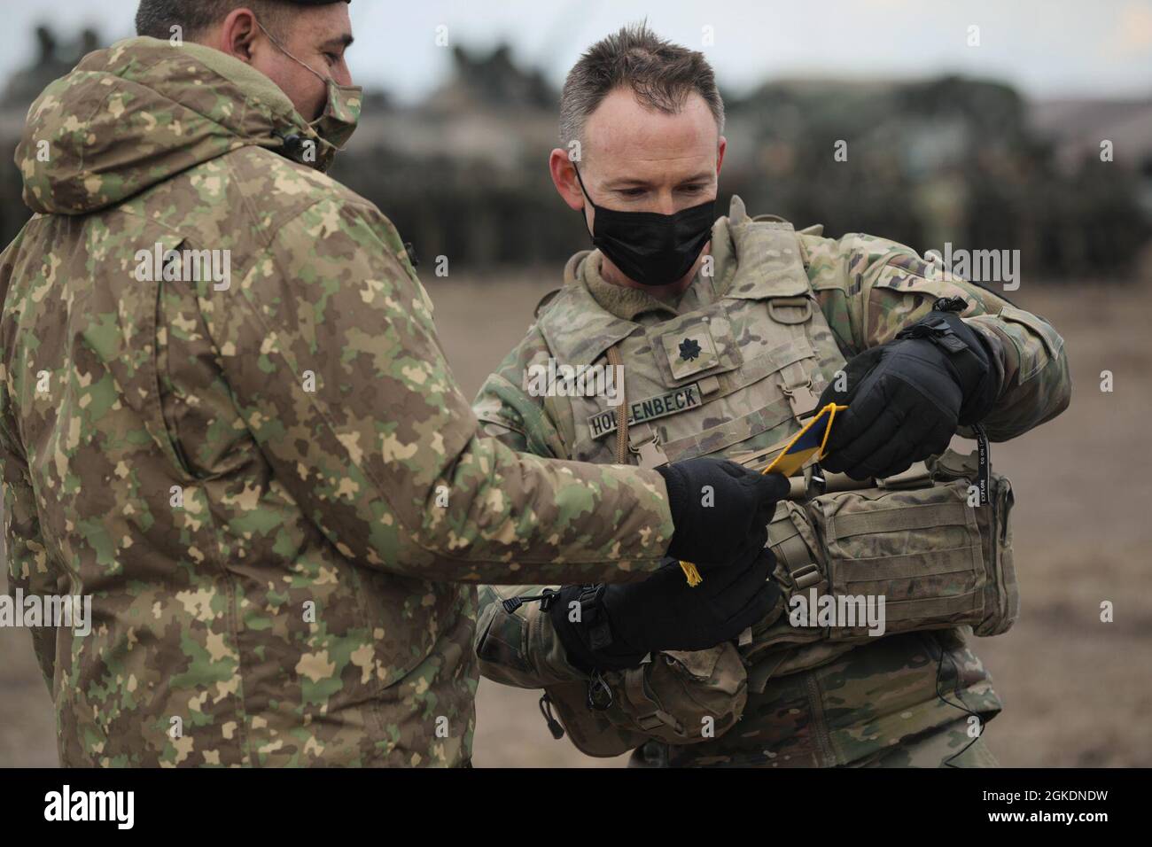SMARDAN TRAINING AREA, Romania— Lt. Col. Neil Hollenbeck, Battalion ...