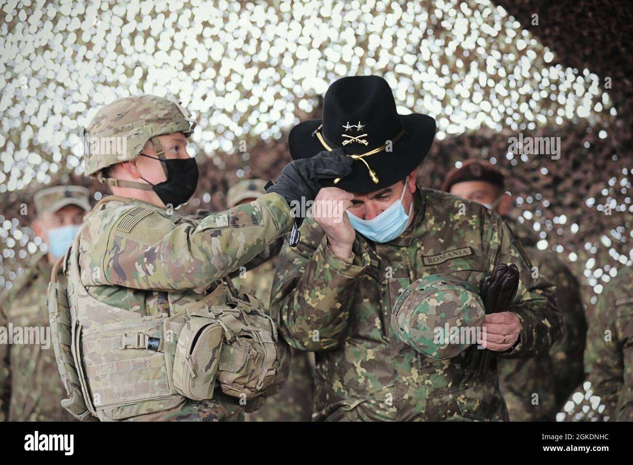 SMARDAN TRAINING AREA, Romania—Lt. Col. Neil Hollenbeck, Battalion ...
