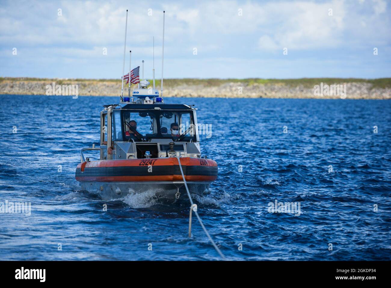 APRA HARBOR, Guam (Mar. 23, 2021) A U.S. Coast Guard 29-ft Response ...