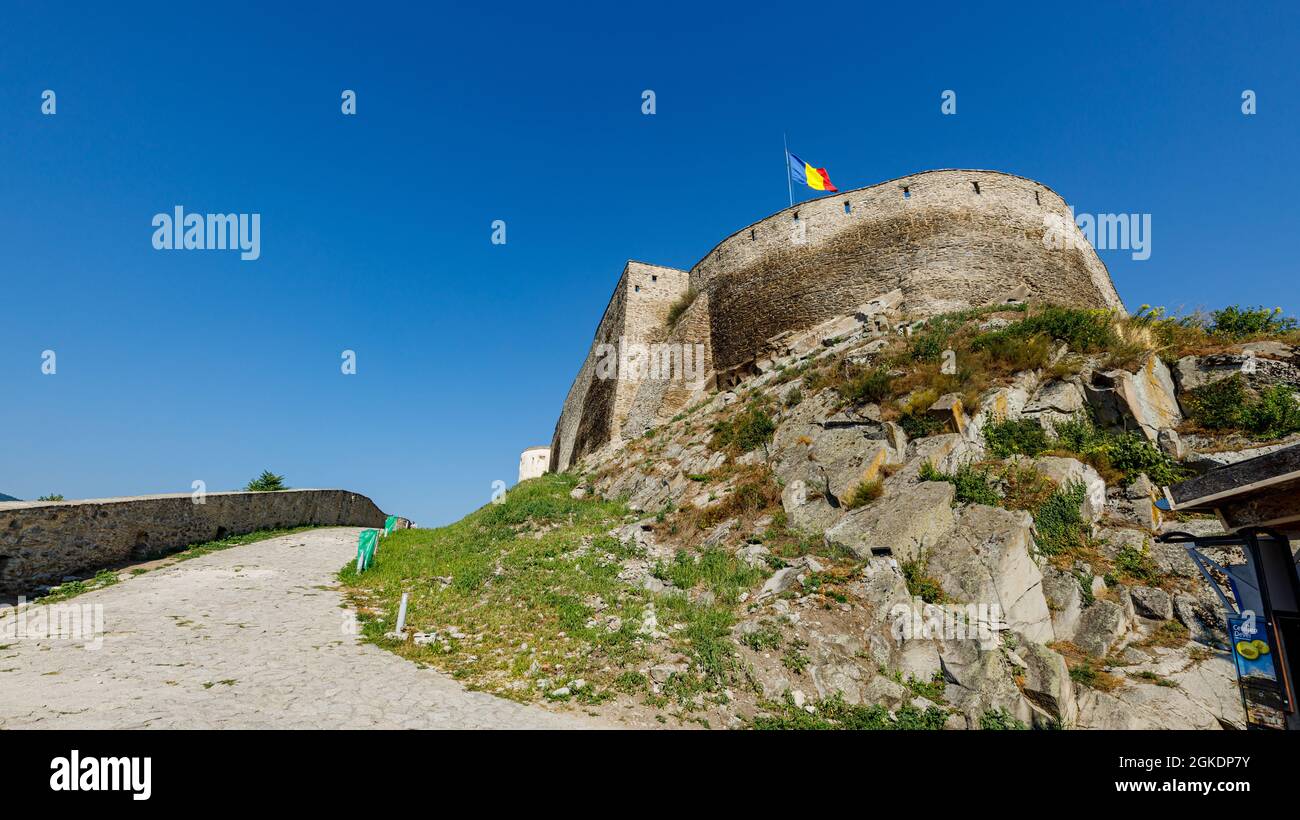 The Deva Castle in Romania Stock Photo - Alamy