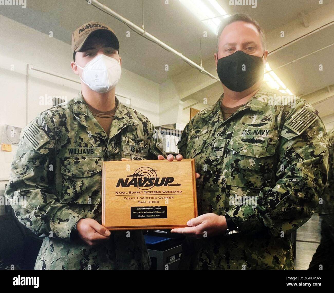 The NAVSUP Fleet Logistics Center San Diego Commanding Officer, Captain ...