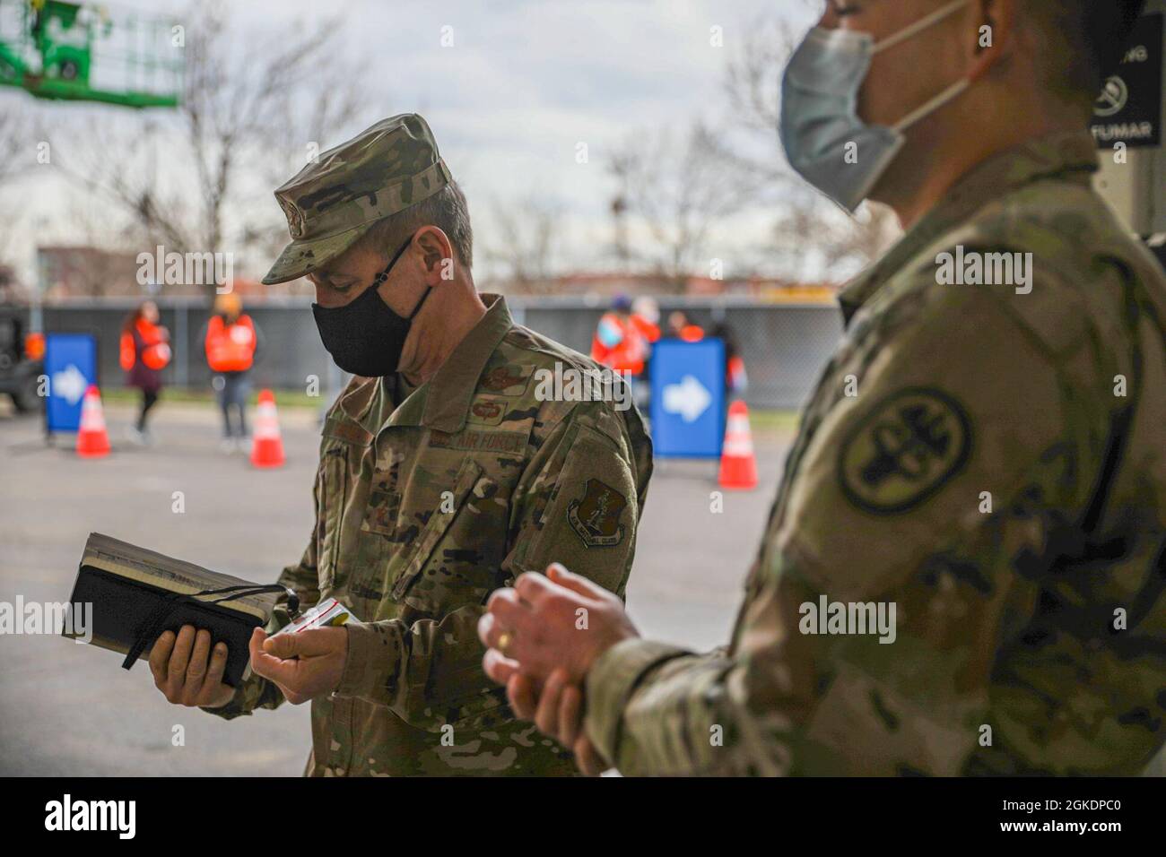 U.S. Air Force Brig. Gen. James Silvasy, the Dual Status Commander of ...