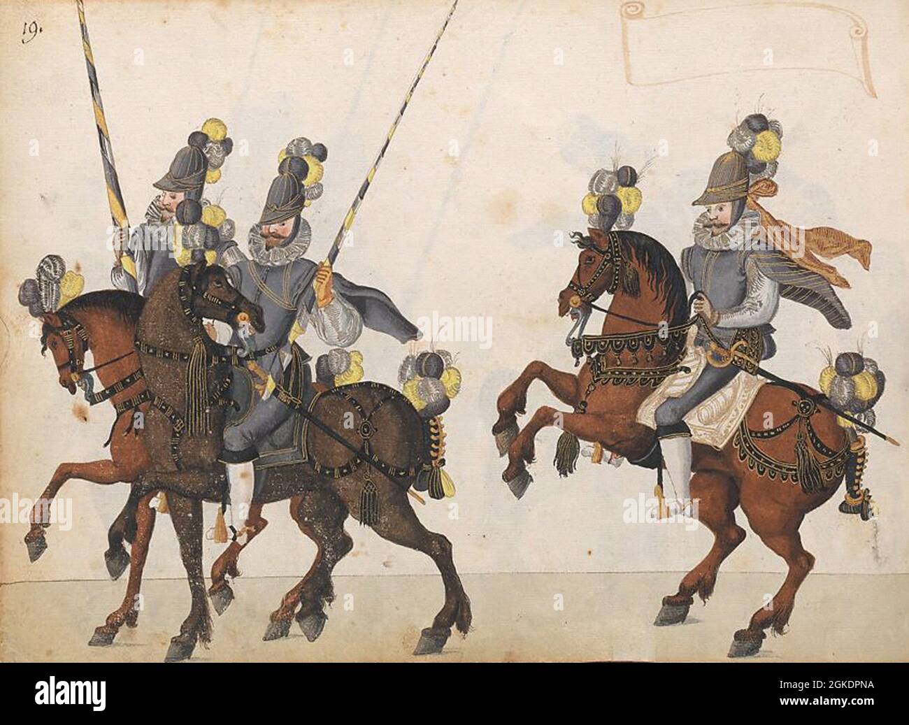 Medieval Art Knight Joust