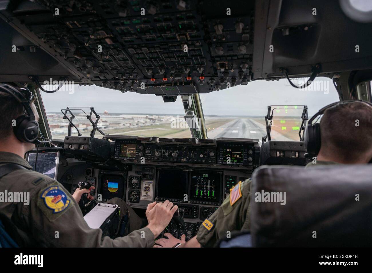 First Lt. Brent Johnson, left, and Capt. James Dimmick, both 3rd ...