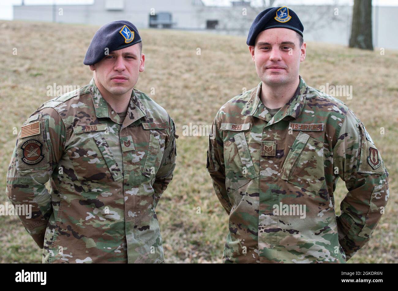 U.S. Air Force Tech. Sgt. Michael Reed, and Staff. Sgt. Jacob Reed ...