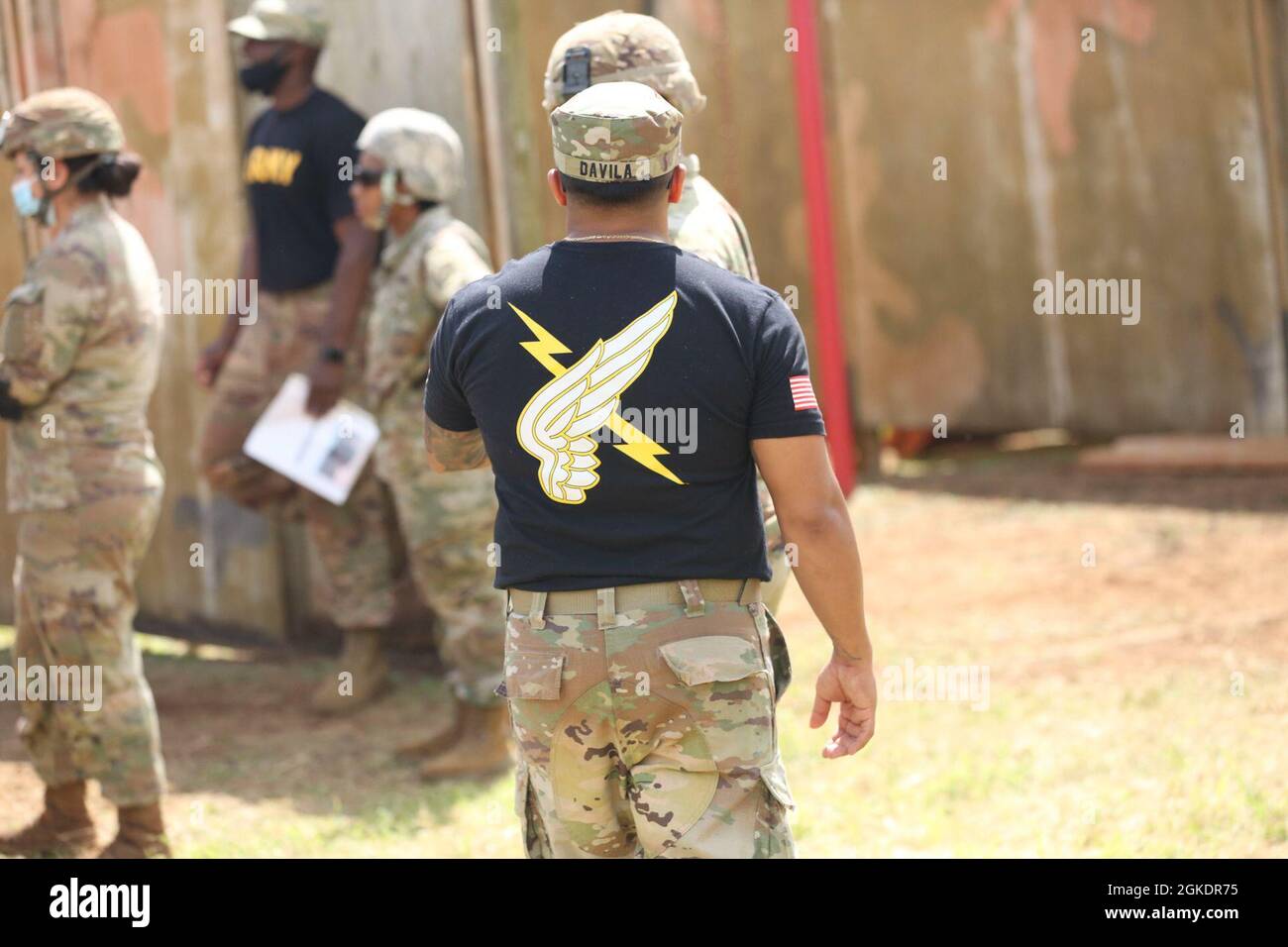 25th Combat Aviation Brigade Soldiers conduct training at the Leader ...