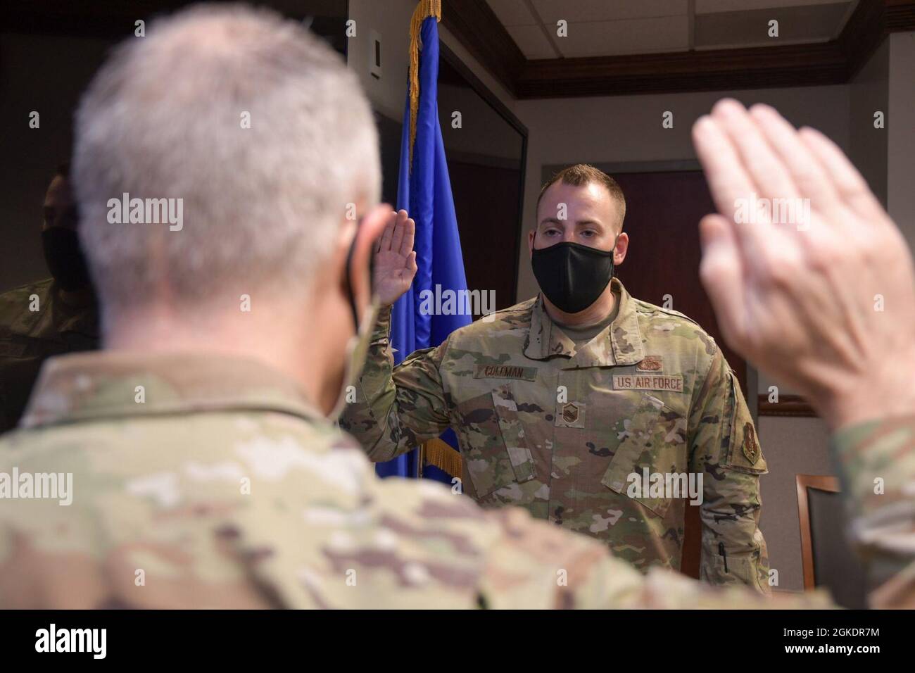 U.S. Air Force Col. Robert Nash, 116th Air Control Wing vice commander ...