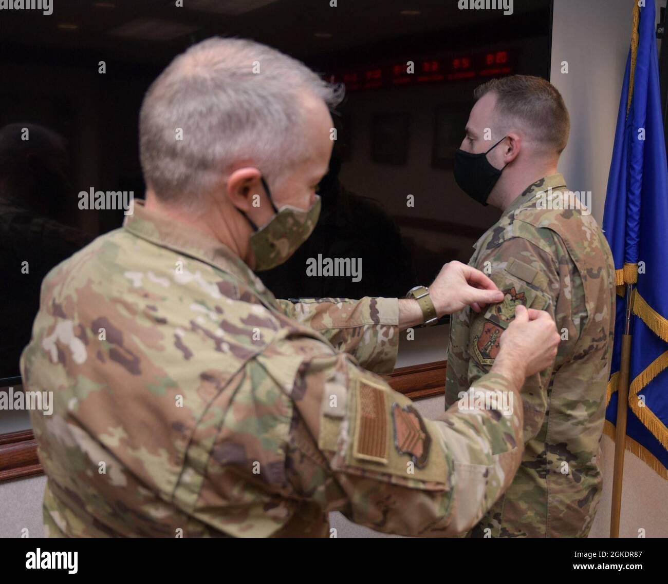 U.S. Air Force Col. Robert Nash, 116th Air Control Wing vice commander ...