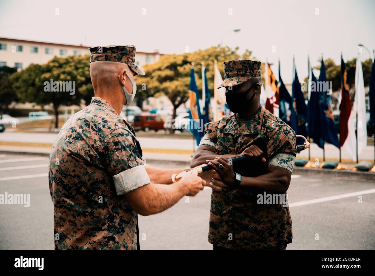 U.S. Marine Corps Lt. Col. Chad Grimmett, Commanding Officer, 5th Air ...