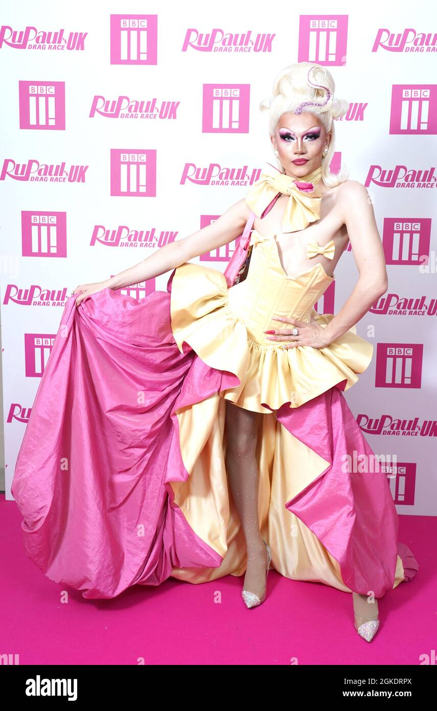 River Medway, one of the drag queens competing in the latest series of ...