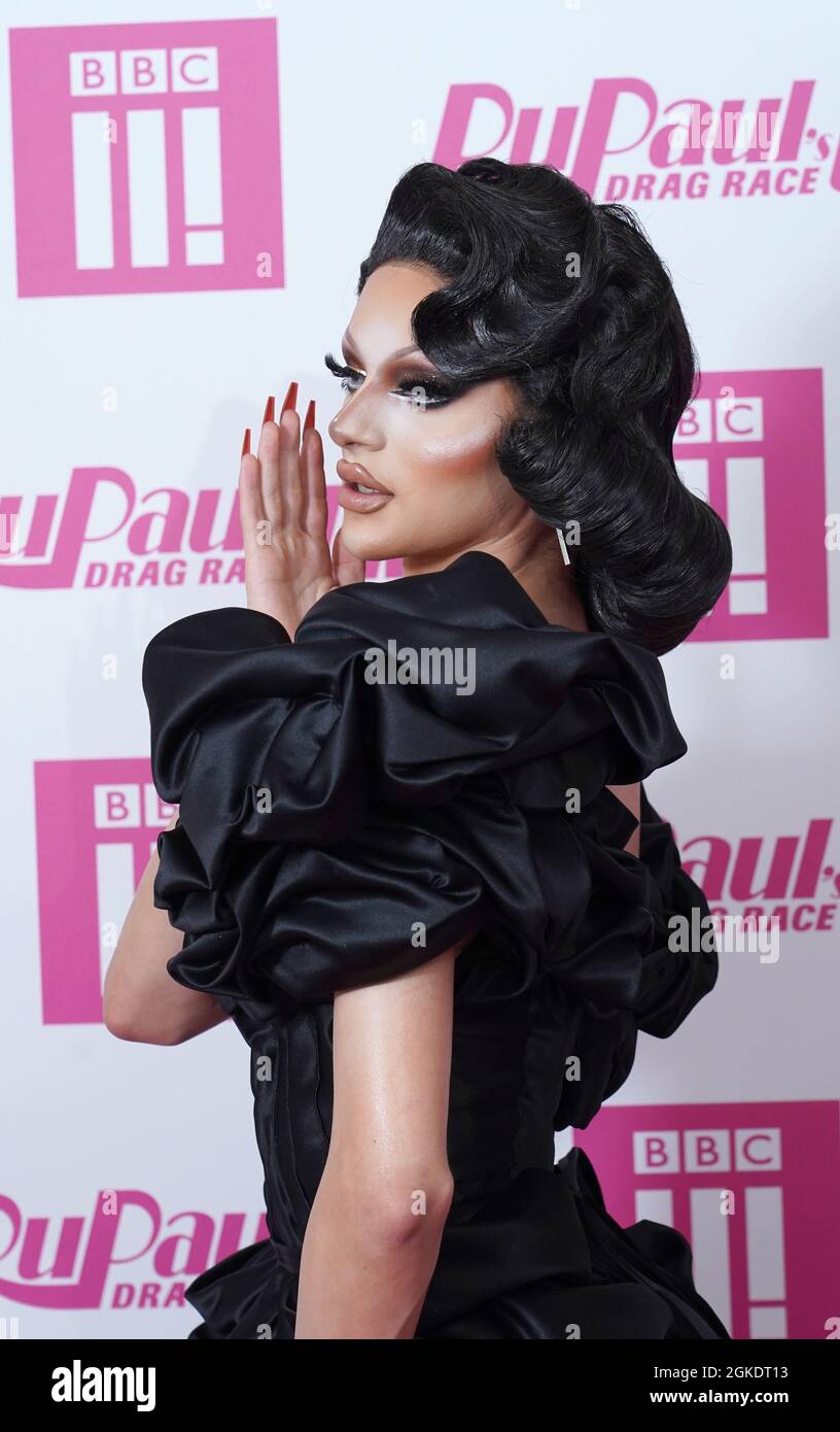Krystal Versace, one of the drag queens competing in the latest series ...