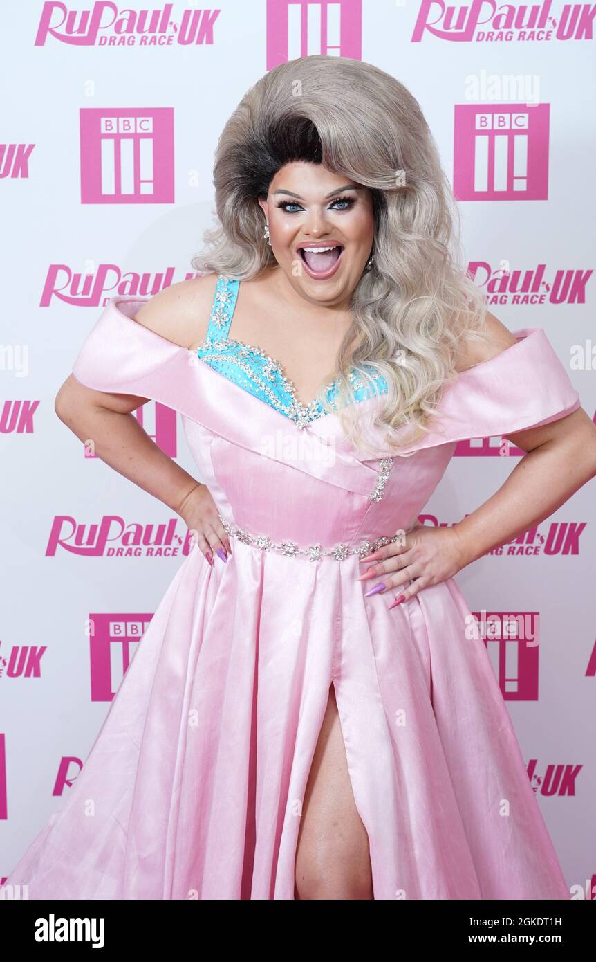 Kitty Scott-Claus, one of the drag queens competing in the latest ...