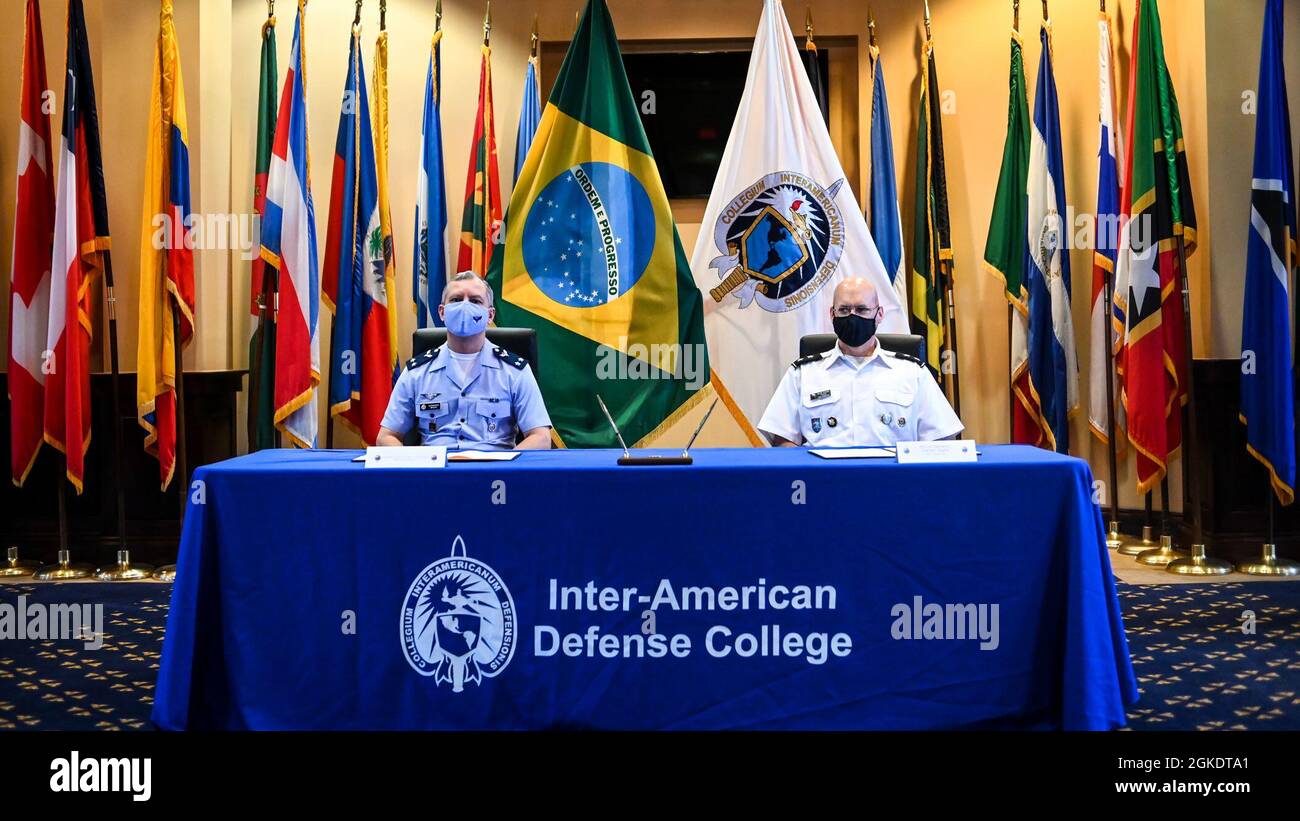Inter-American Defense College Leadership Sign Brazilian Academic ...