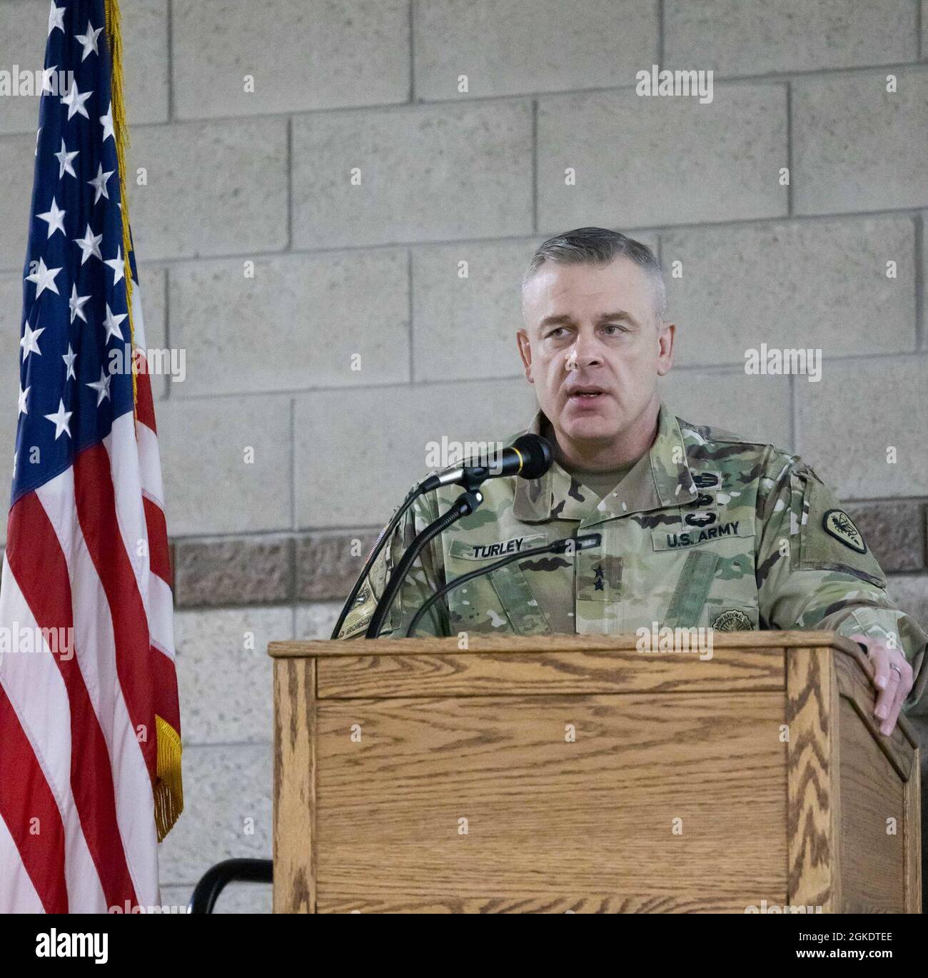 Maj. Gen. Michael J. Turley, the adjutant general of the Utah National ...