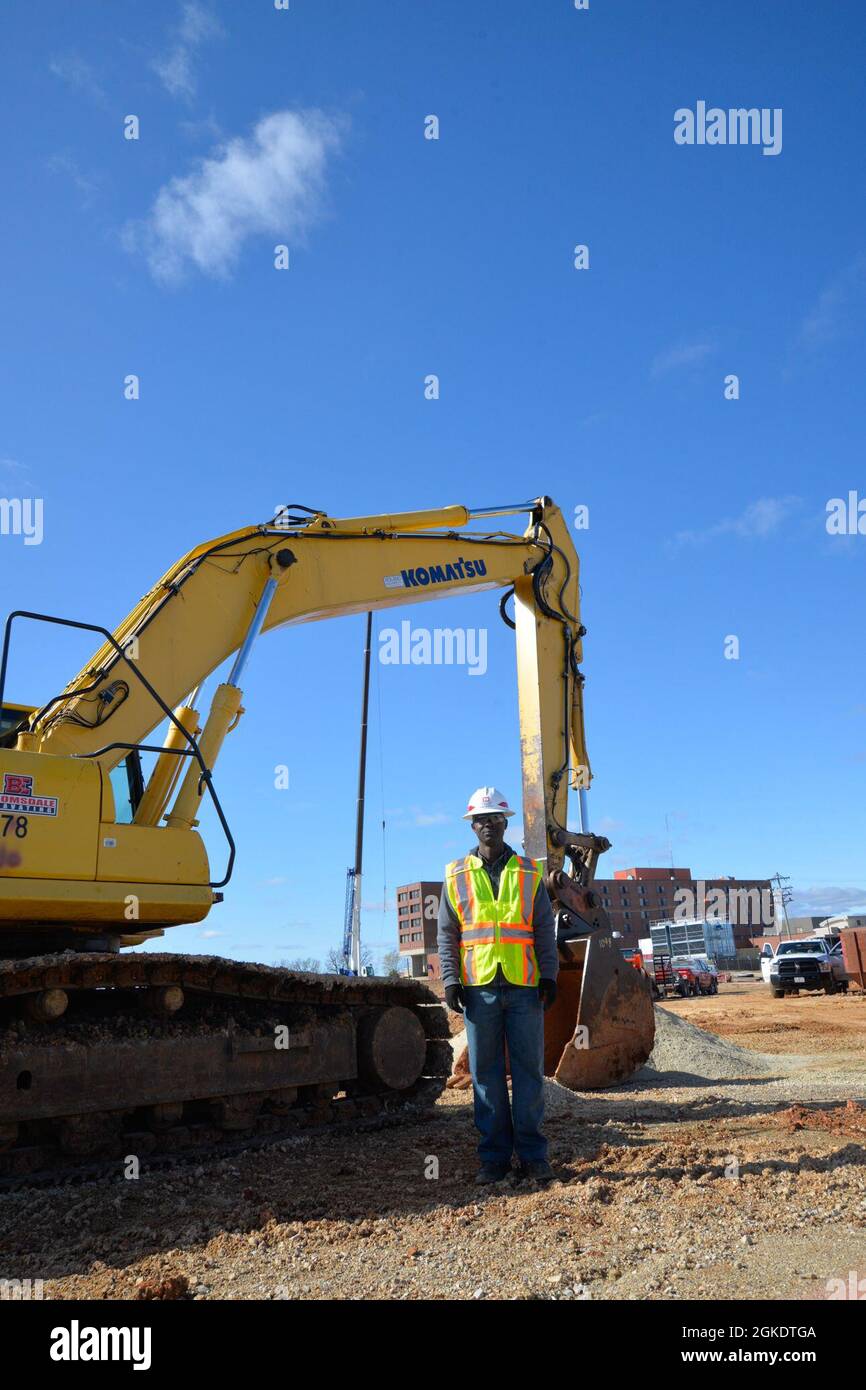 Sgt. 1st Class Abu Sesay, a senior construction supervisor assigned to ...
