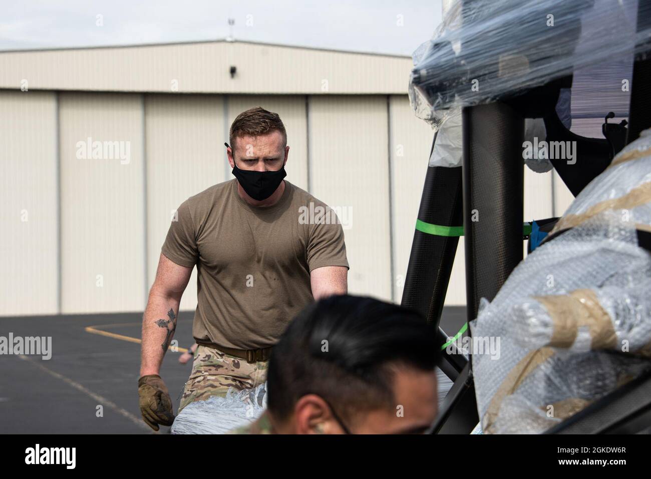 U.S. Air Force Tech. Sgt. Alex Morris, 79th Rescue Squadron HC-130J ...