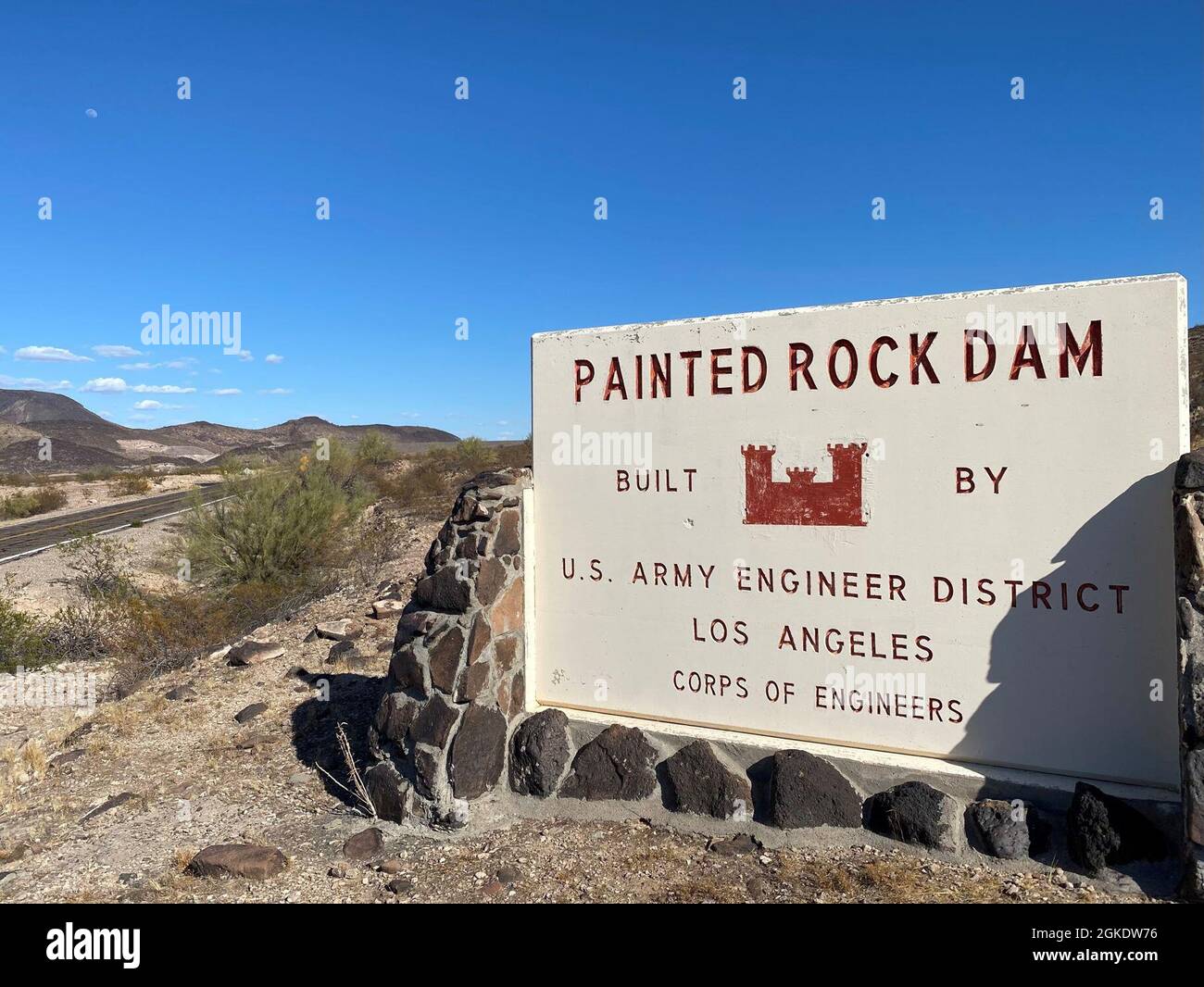 The Painted Rock Dam entrance can be seen in this March 24 picture near ...