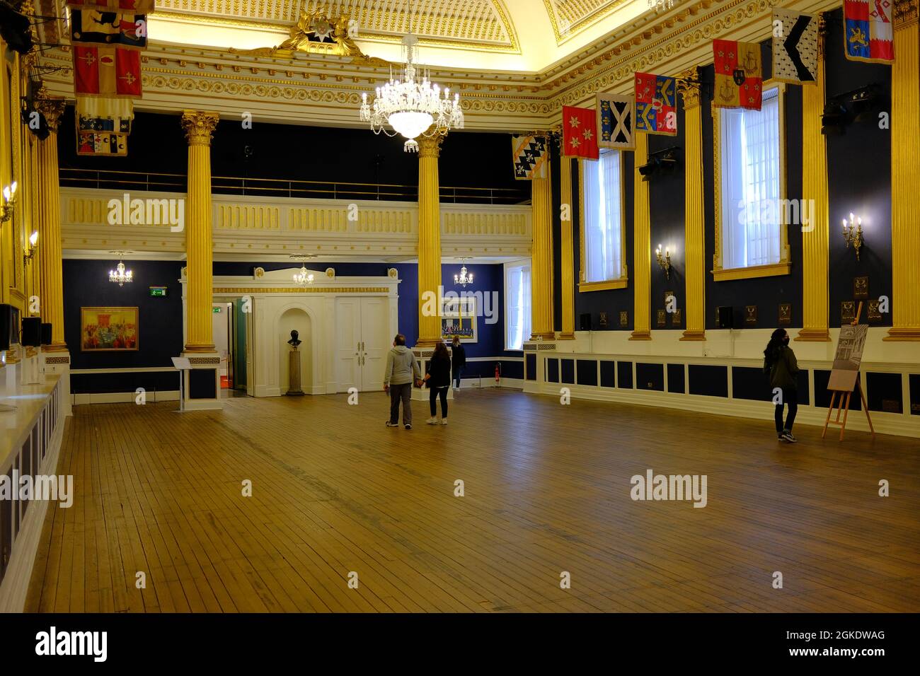 St Patrick's Hall,Dublin Castle, Dublin, Ireland Stock Photo - Alamy
