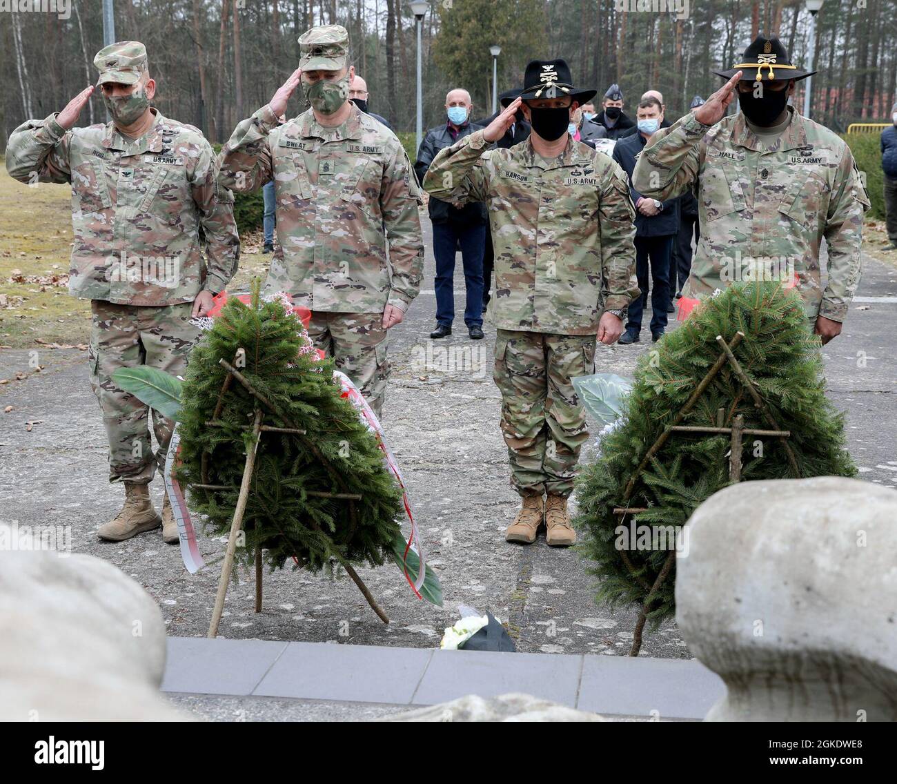 Colonel Ryan Hanson, commander 1st Armored Brigade Combat Team and ...