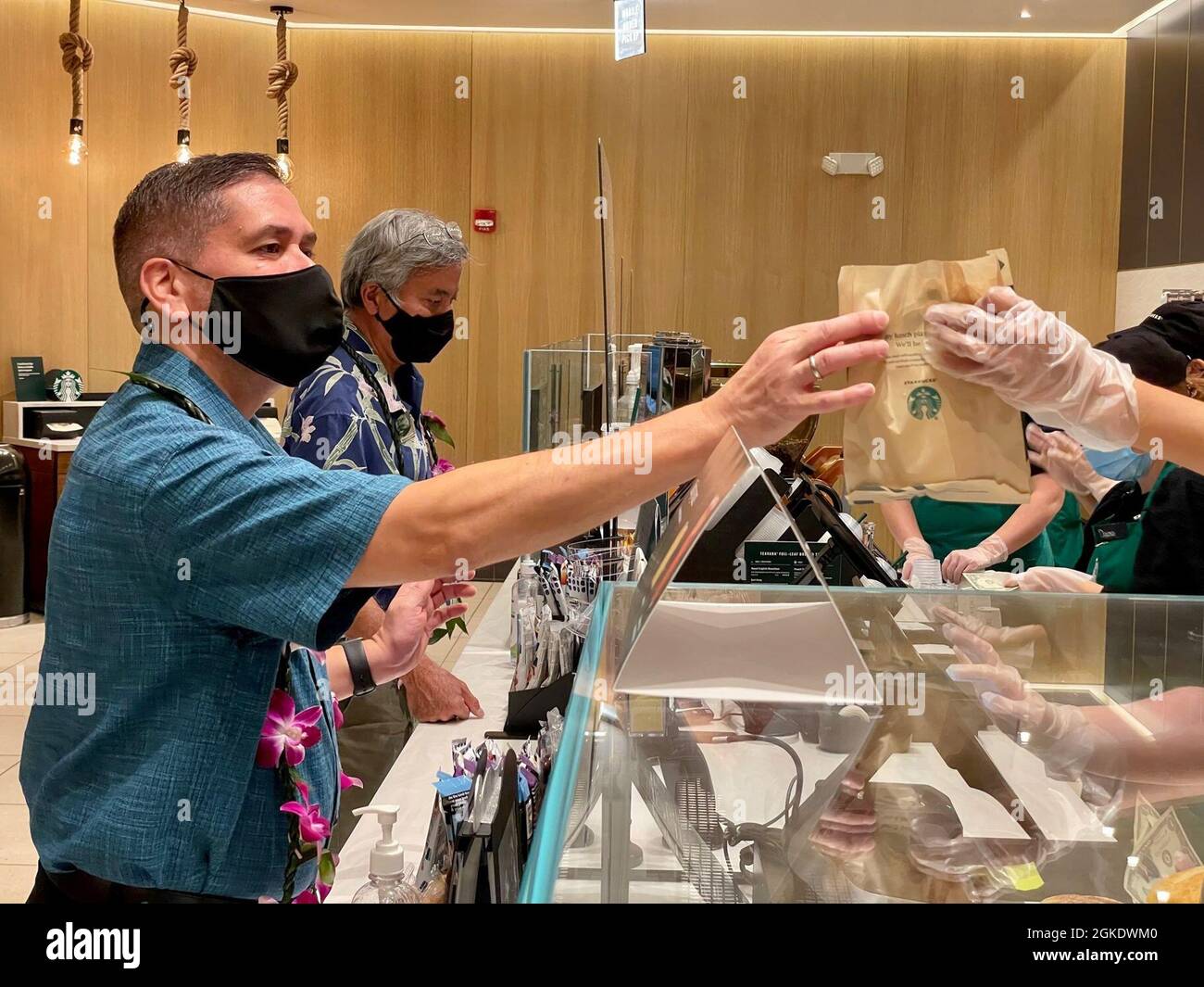 NEX Pearl Harbor opened its Starbucks on Mar. 24. The short grand ...