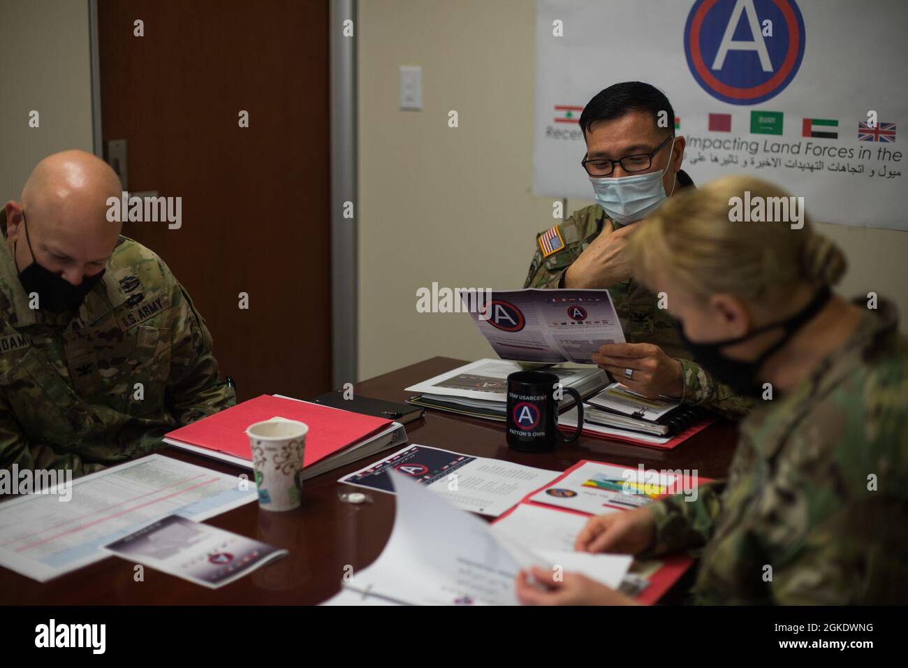 U.S. Army Central, Col. Michael Adamski, Commander, 513th Military ...