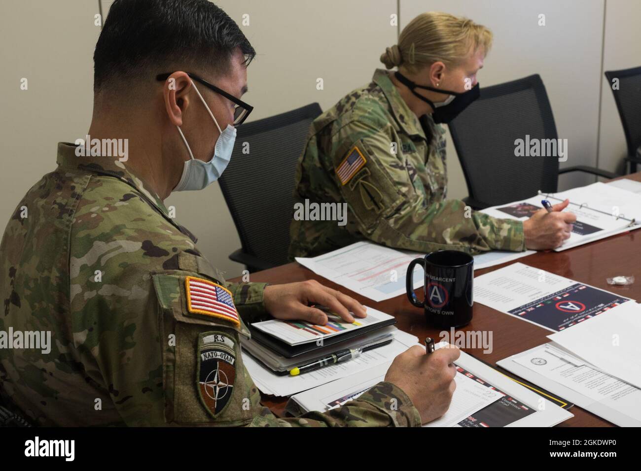 U.S. Army Central Col. John Chu, Assistant Chief of Staff Intelligence ...