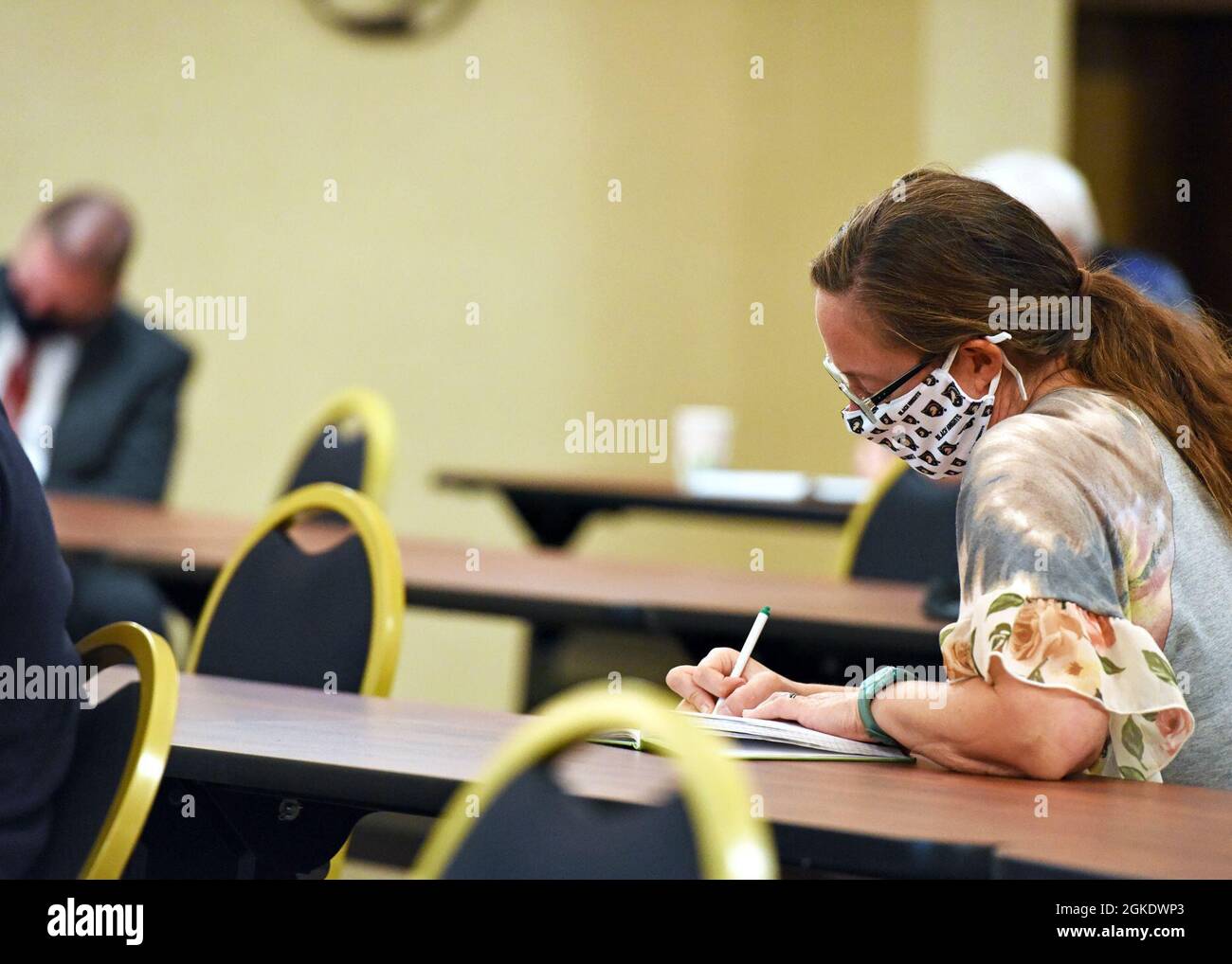 Carmen Madere, a knowledge management officer from the U.S. Army Test ...