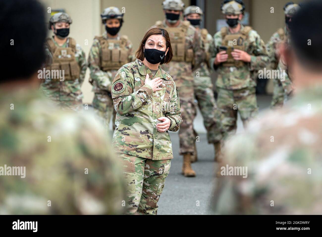 Chief Master Sergeant of the Air Force JoAnne S. Bass describes how an ...