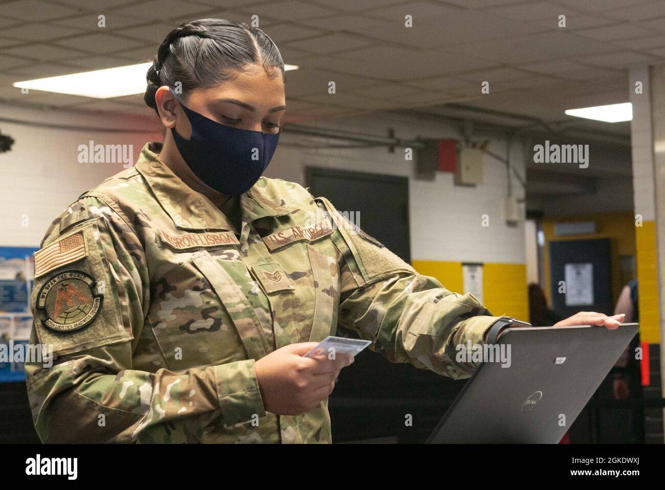 U.S. Air Force Staff Sgt. Madeline Negron-Lisboa, from Norwich ...