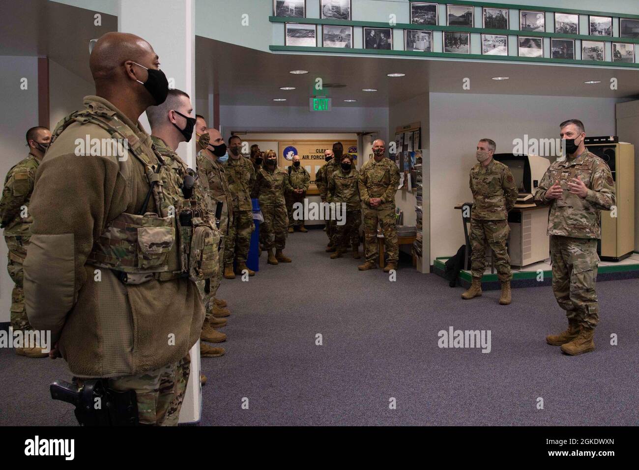 Maj. Gen. Torrence Saxe, adjutant general of the Alaska National Guard ...