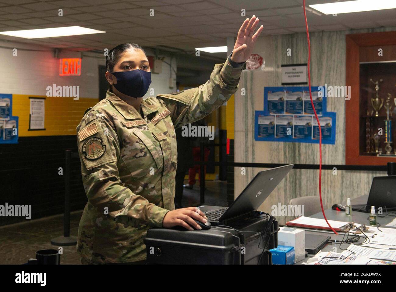 U.S. Air Force Staff Sgt. Madeline Negron-Lisboa, from Norwich ...