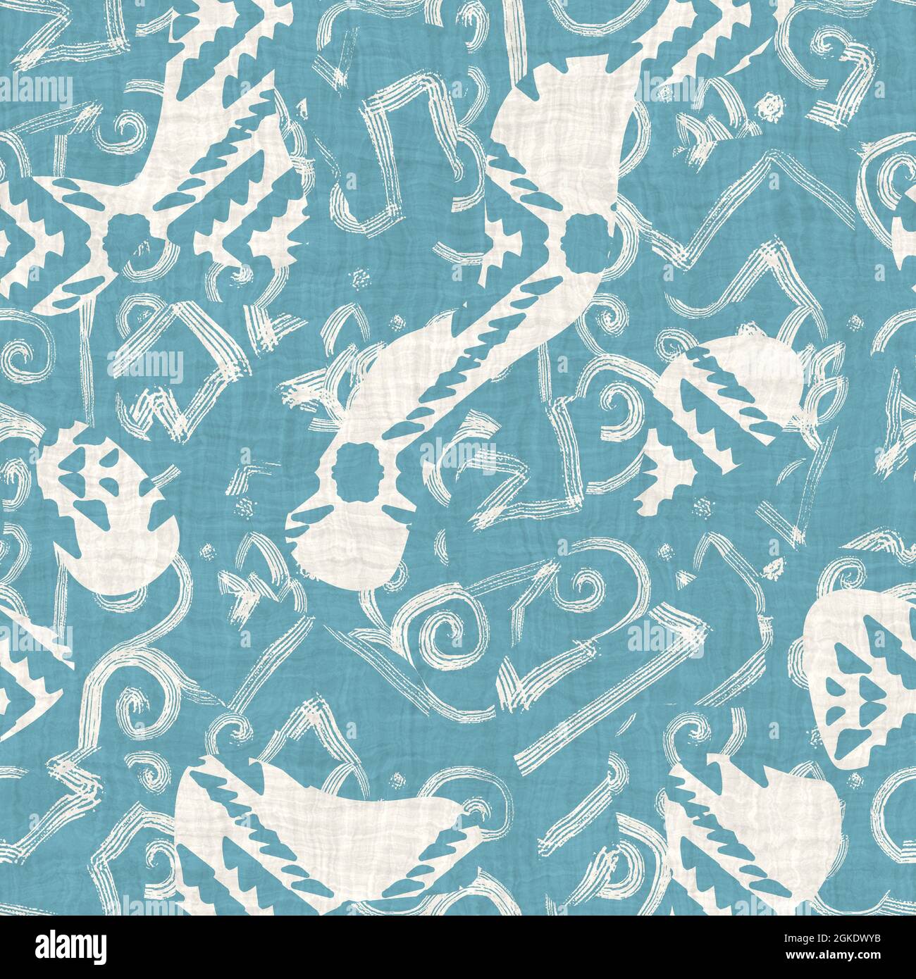 Seamless two tone hand drawn brushed effect pattern swatch Stock Photo ...