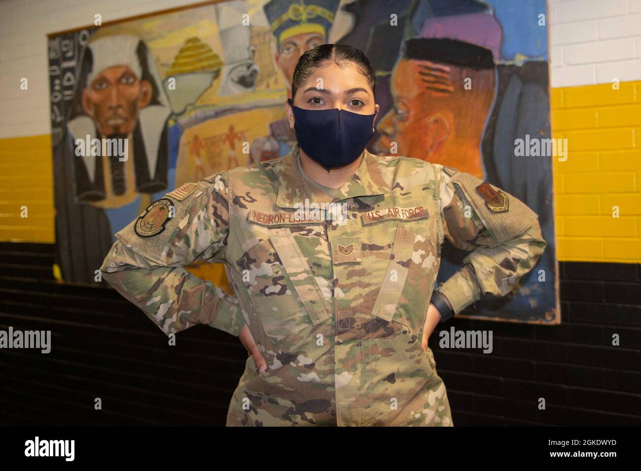 U.S. Air Force Staff Sgt. Madeline Negron-Lisboa, from Norwich ...