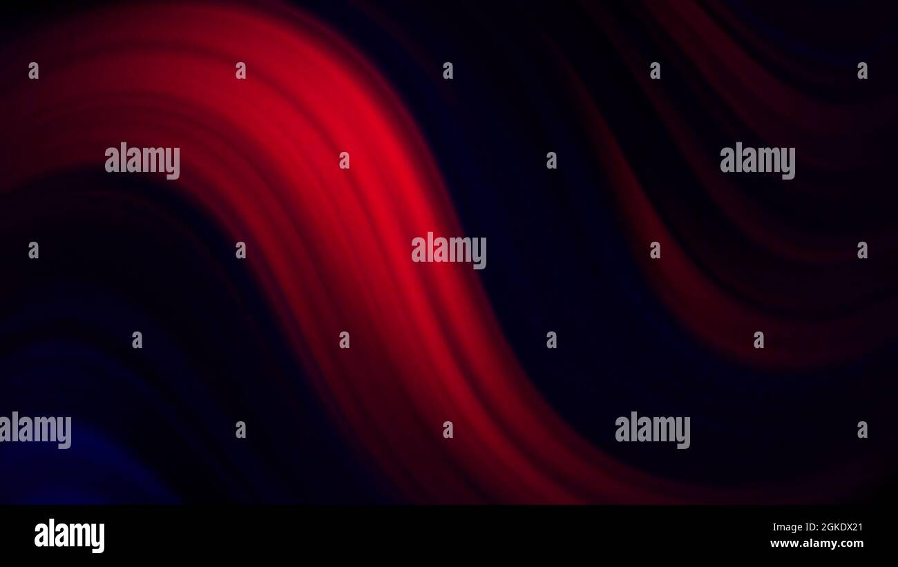 Abstract gradient flowing waves of dark colors, seamless loop. Motion ...
