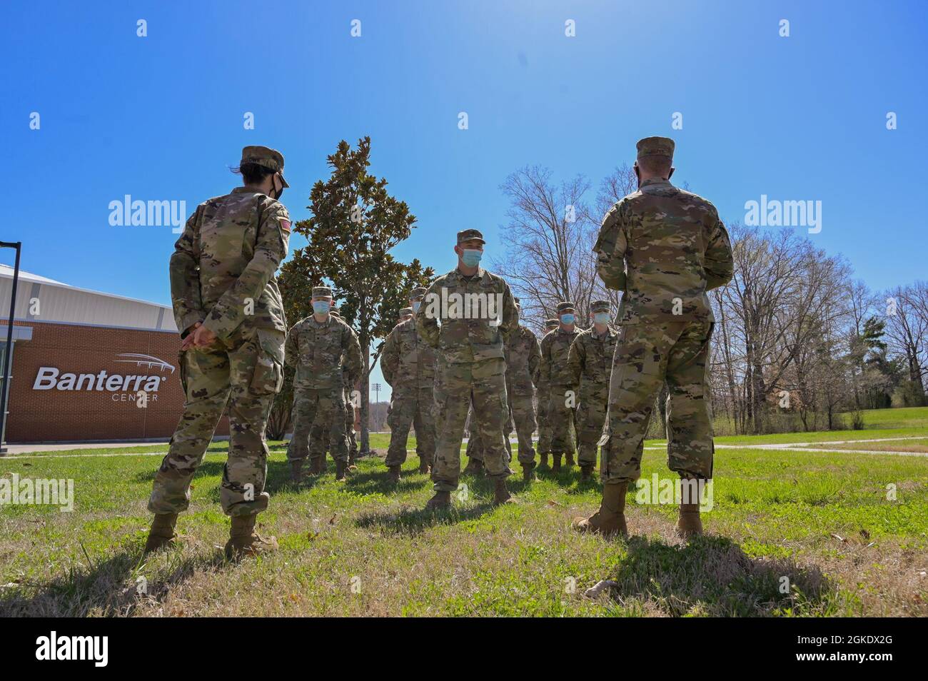 From left, U.S. Army Command Sgt. Maj. Dena Ballowe, Illinois National ...