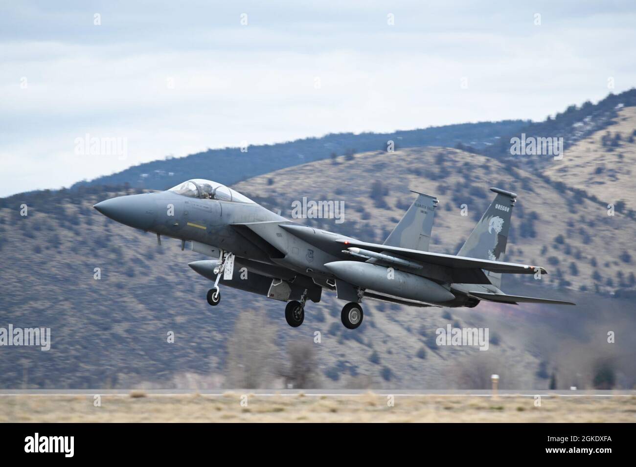Kingsley field oregon f 15 hi-res stock photography and images - Alamy