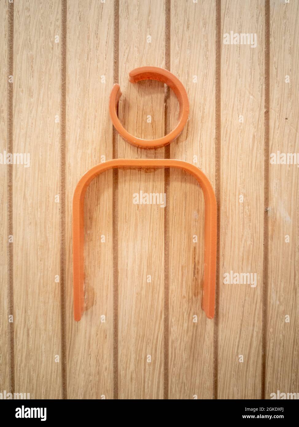 Wooden no toilet sign hi-res stock photography and images - Alamy