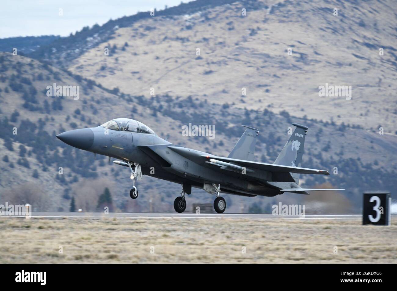 Kingsley field oregon f 15 hi-res stock photography and images - Alamy