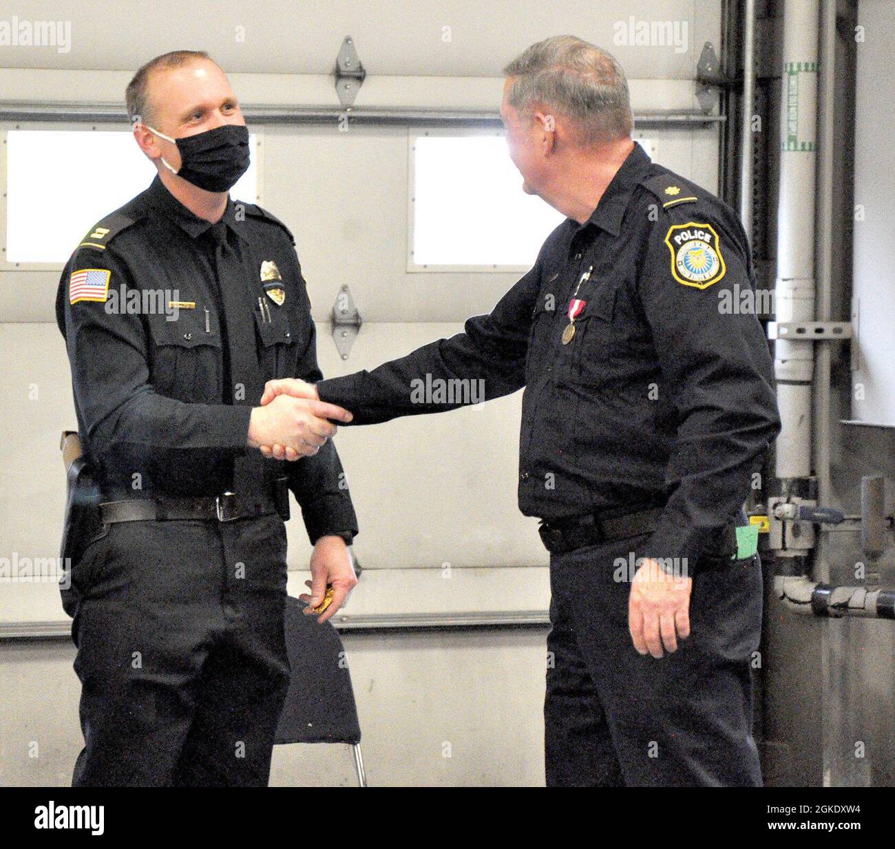 FORT CARSON, Colo. — Christopher Zimmerman, outgoing police chief ...