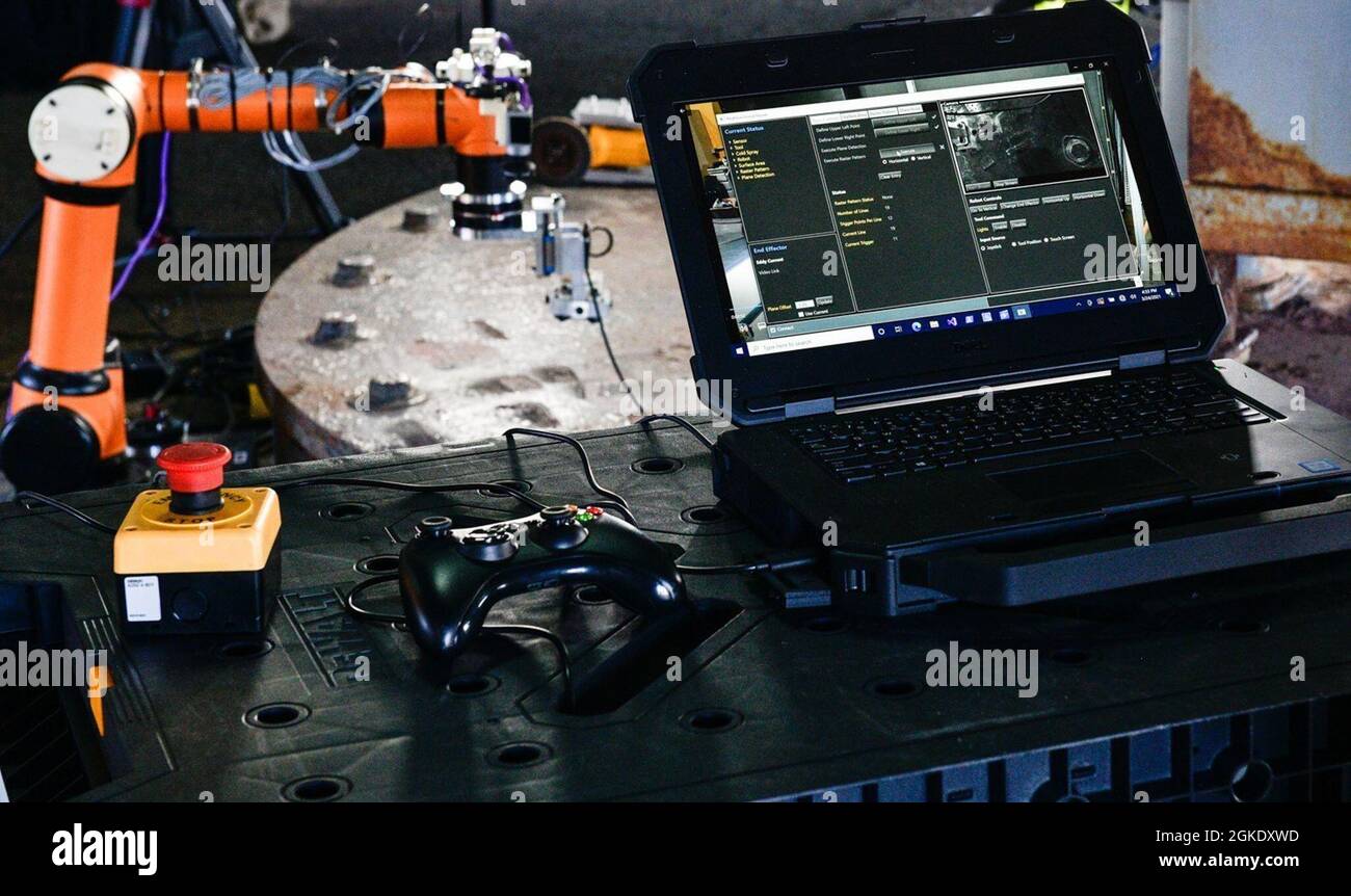 The Multifunctional Automated Repair System’s user interface video ...