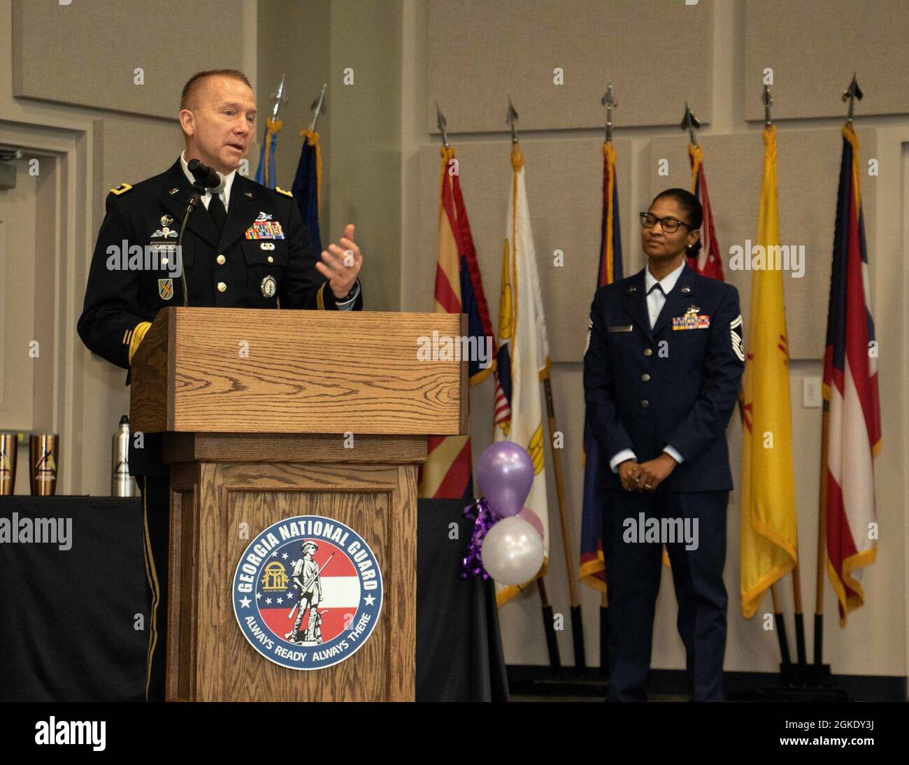 U.S. Army Maj. Gen. Thomas Carden, The Adjutant General of Georgia ...