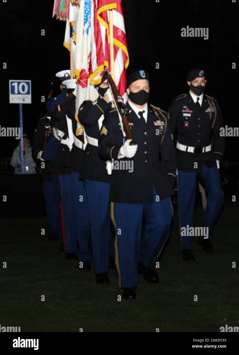 Military Color Guard Clip Art