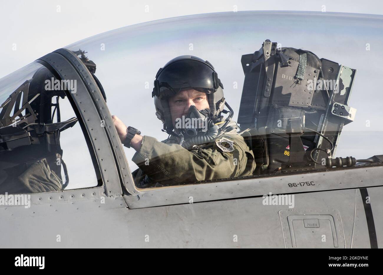 U.S. Air Force Colonel John Stratton, 48th Fighter Wing vice commander ...