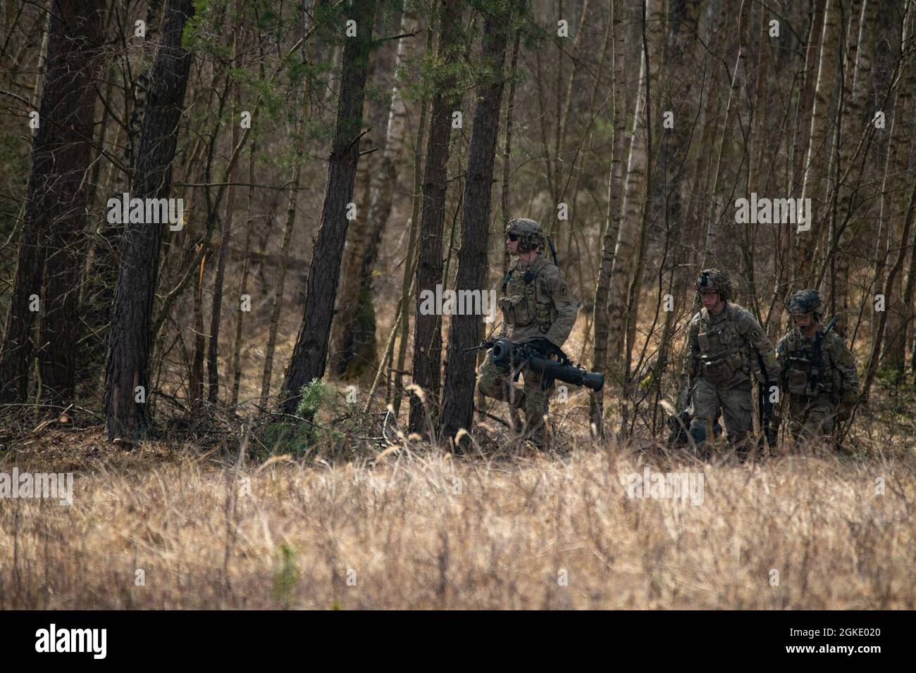 U.S. Army Sgt. Joseph Mercer, assigned to 1st Squadron, 91st Cavalry ...