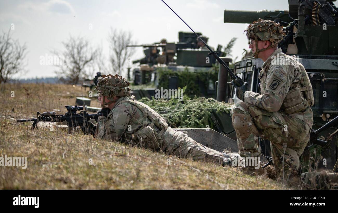 U.S. Soldiers assigned to 1st Squadron, 91st Cavalry Regiment, 173 ...