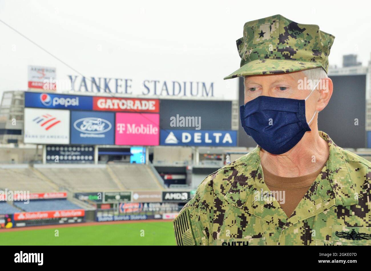 New York Naval Militia Rear Admiral Warren Smith, the commander of the ...