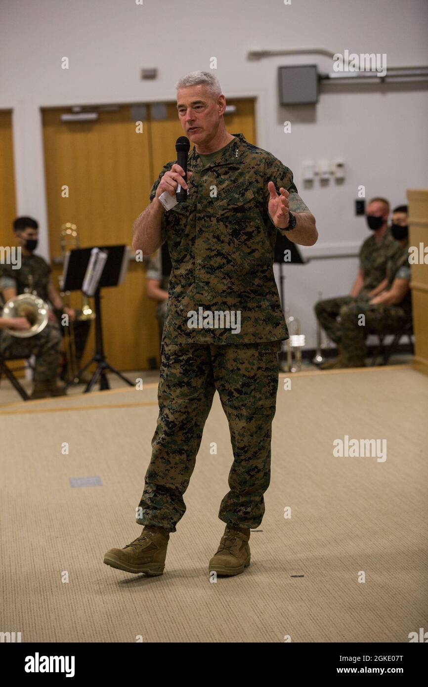 U.S. Marine Corps Lt. Gen. Brian D. Beaudreault, the commanding general ...